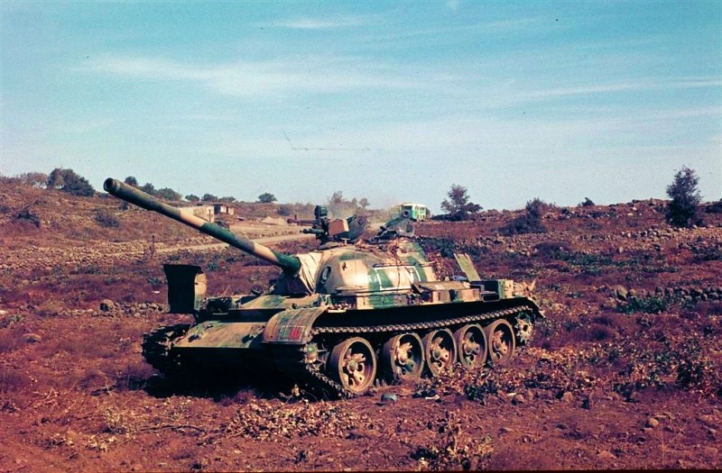 Ed Okun "Modeling Military History": Syrian T-55 in 1973 Yom Kippur War