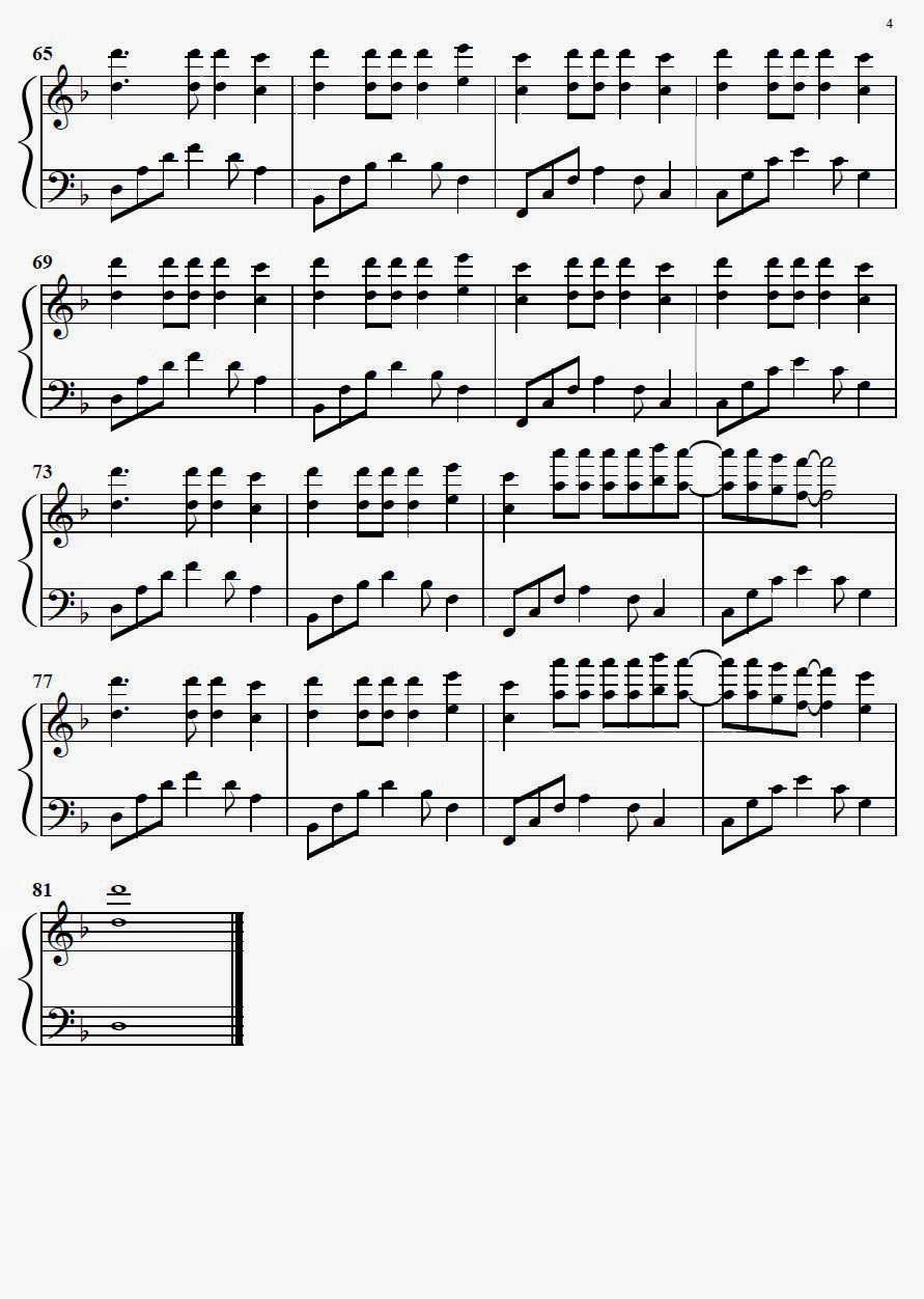 Partituras ineditas para piano: marzo 2014