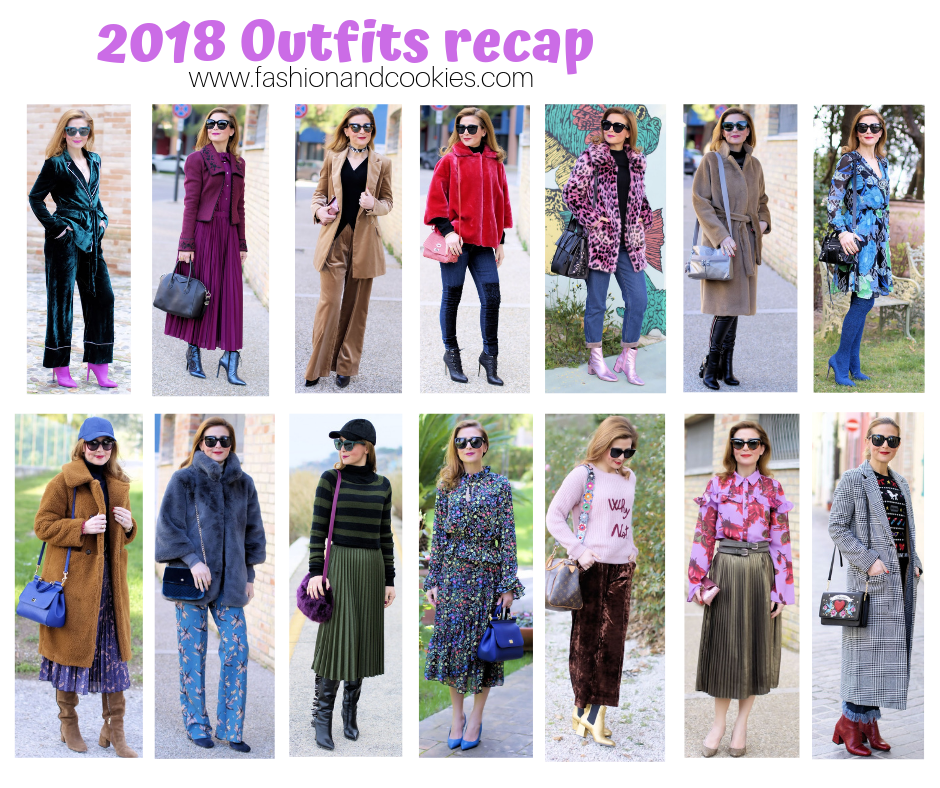 Recap: best outfits of 2018 on Fashion and Cookies | Fashion and ...