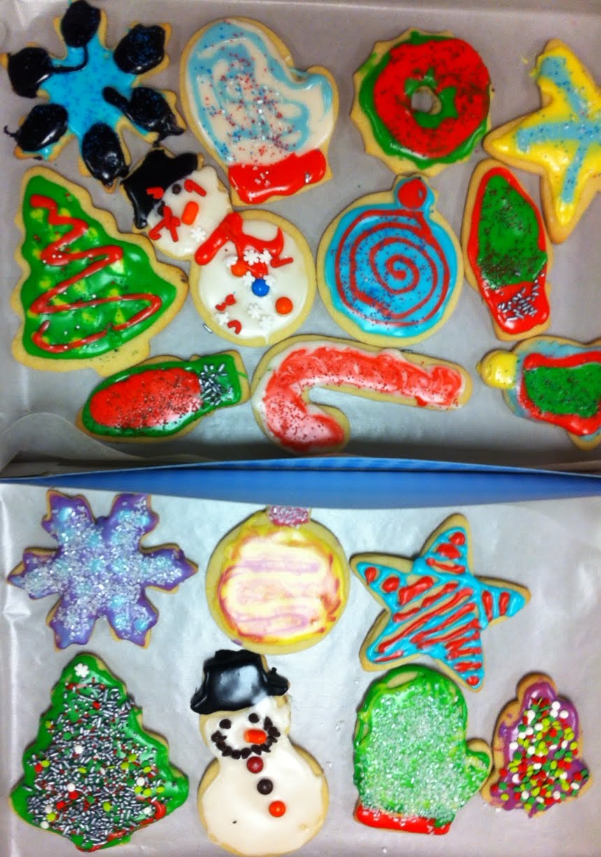 Angela Anderson Art Blog: Christmas Cookie Decorating - Kid's Art Class