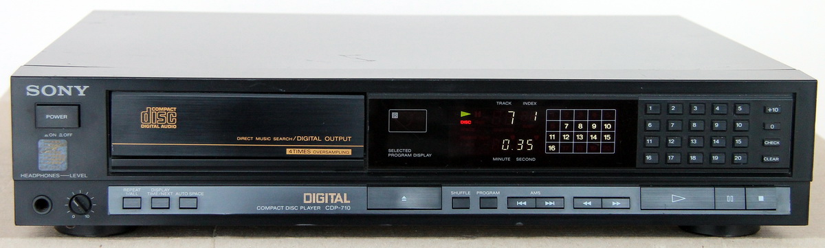 Audio-CD проигрыватель Sony CDP-710 на TDA-1541 в Московском магазине ...