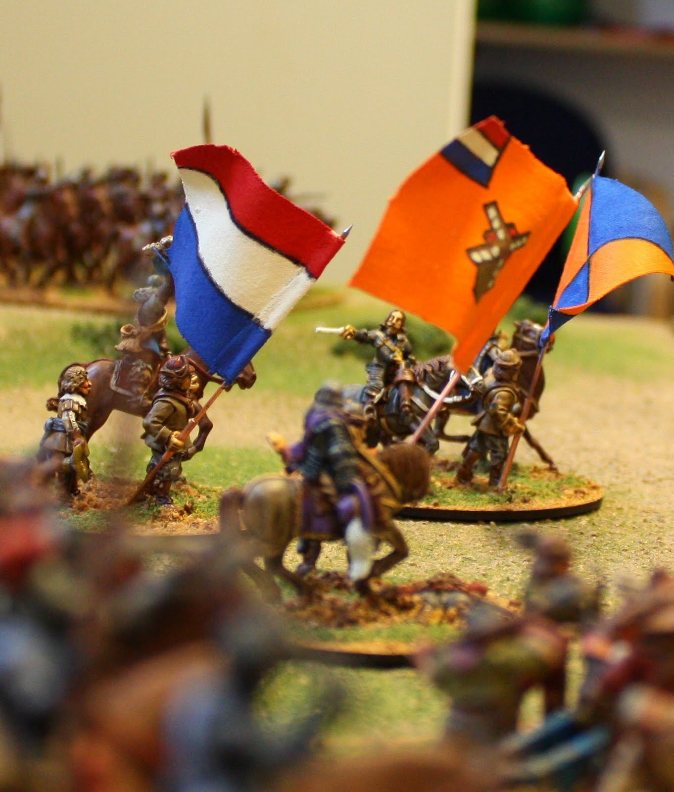 Painted Miniatures: Complete, Generic/Dutch army TYW.
