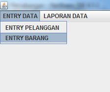 Coding Program Java Membuat Menu Utama dengan Netbeans - Java Netbeans ...