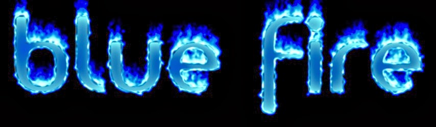 Text Effect Tutorials: How to create a blue fire text effect