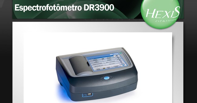 Espectrofotômetro DR3900 - Hexis