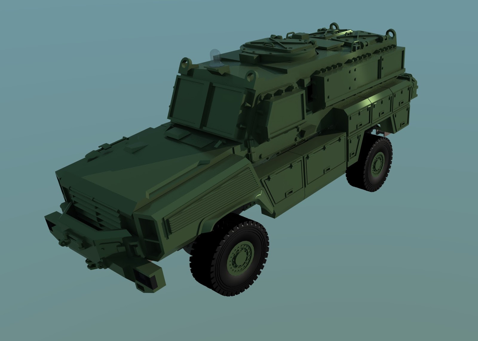 EVOLUTION DESIGNES: RG-31 MK5E RENDERS Y CATALOGO MARZO 2018