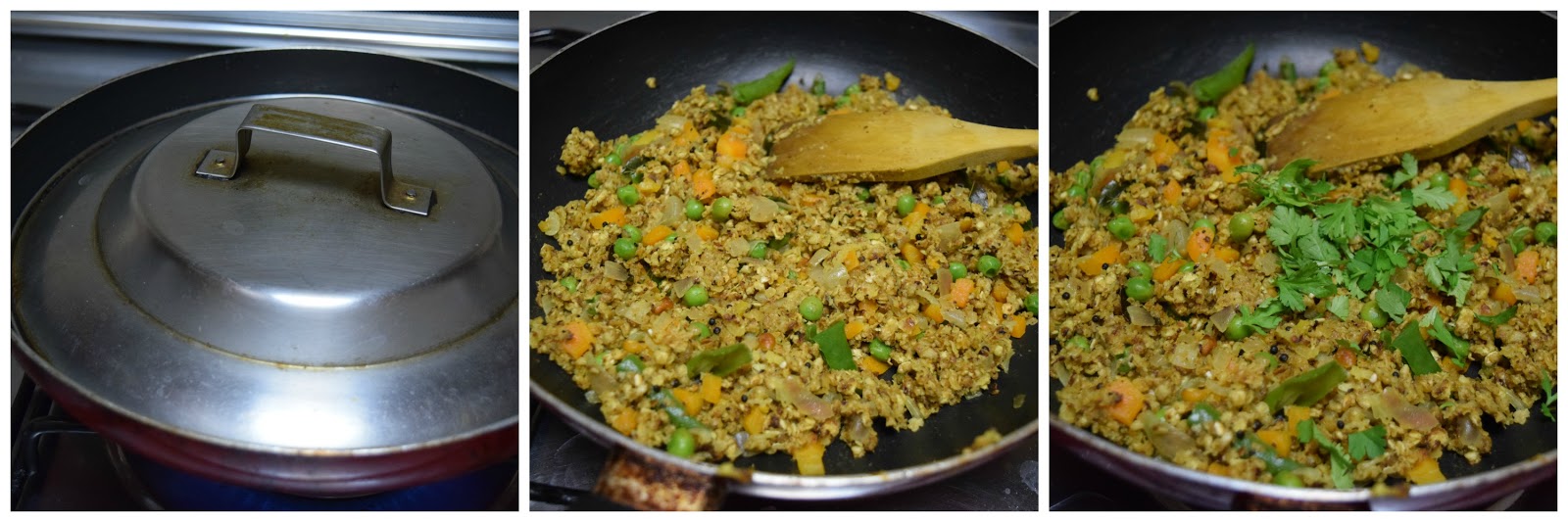 Poornima's Cook Book: Oats Vegetable Upma / Oats Upma