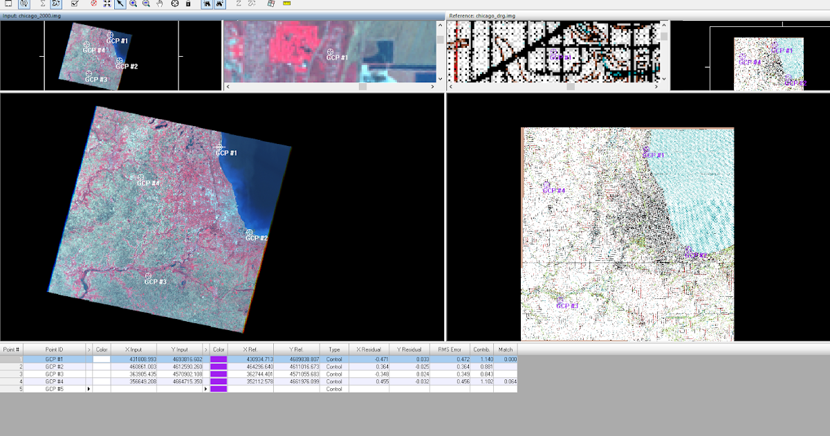 GEOG 338: REMOTE SENSING Skills/Knowledge: LAB 6: Geometric Correction