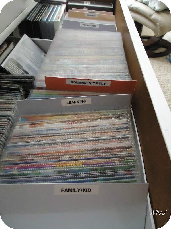 Life on Purpose: Organizing DVD's Part 2