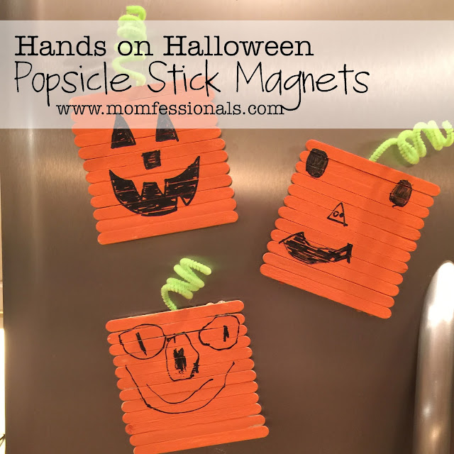 Momfessionals: Hands on Halloween - Letter Recognition and Math Activity