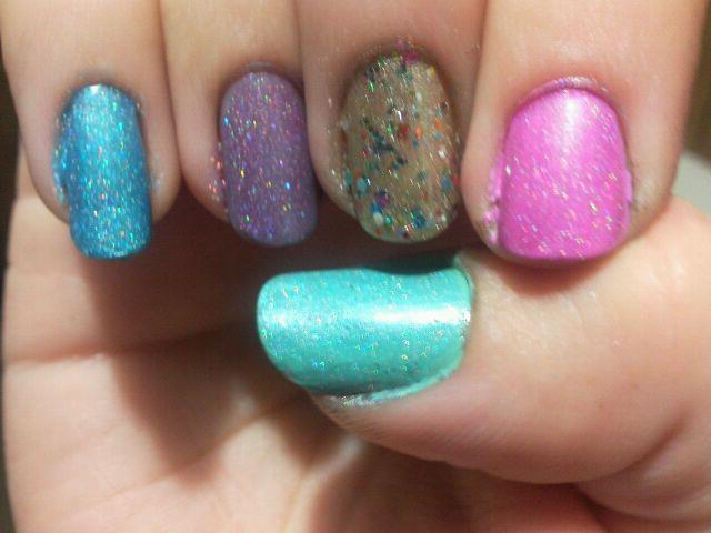 Cosmetic Reviews by Posh: CVS Nail Polish Haul- Glitter freaking tastic.