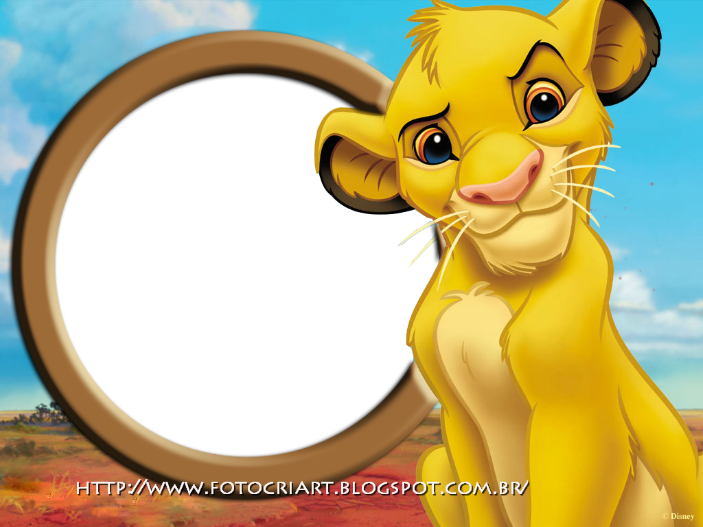 Fotocriart: Molduras do Rei Leão