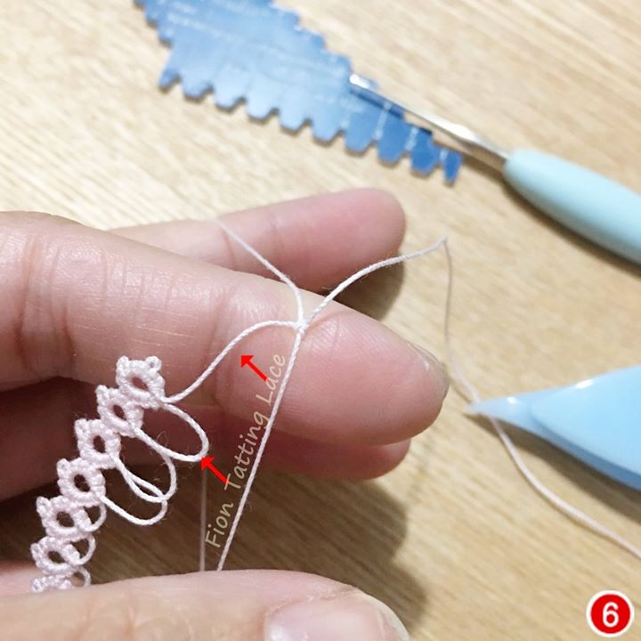 Fion Tatting Lace 梭編蕾絲: Bare Thread Space Tool