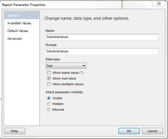 SQL Code Space: SSRS - Build a "dropdown" box on the report