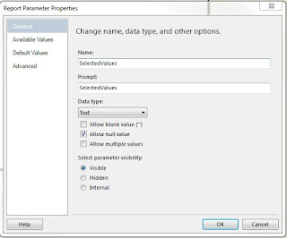 SQL Code Space: SSRS - Build a "dropdown" box on the report