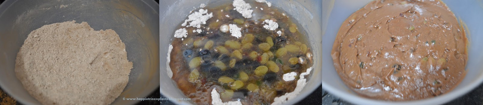 Eggless Microwave Christmas fruit cake - Cook with Sharmila