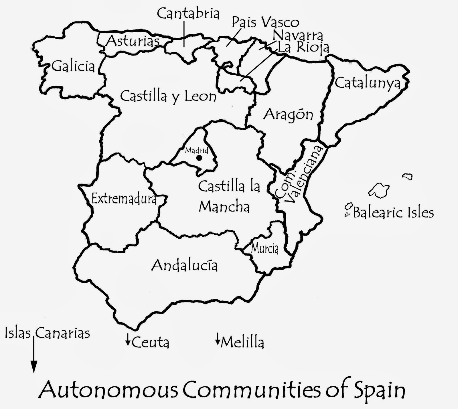Spanish Impressions: Autonomous Communities of Spain