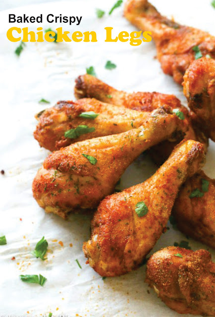 Baked Crispy Chicken Legs