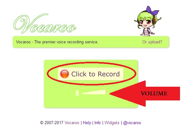 Mrs. Romi's corner: Vocaroo