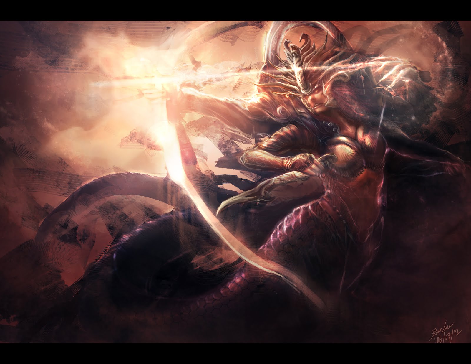 Boon`s Field: Character Design "MeDuSa"