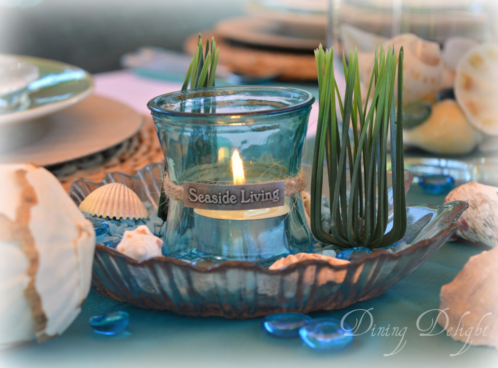 Dining Delight: Beach Tablescape in the Cabana