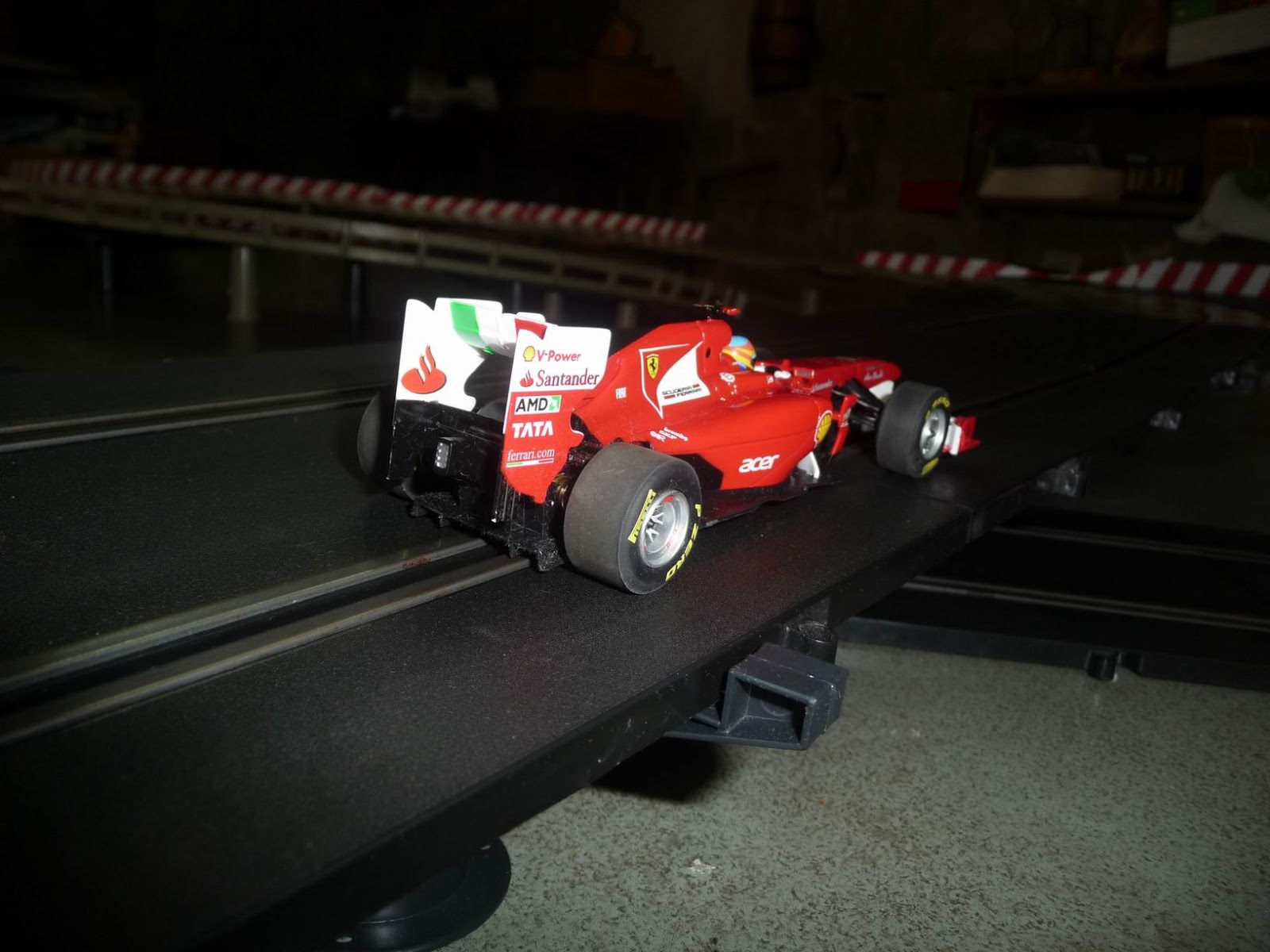 Edu Slot Car e Modelismo: Carrera Slot Car 1/32 - Ferrari F. Alonso 2011