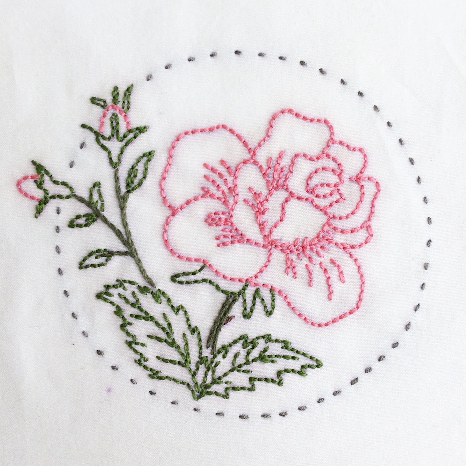 Bits of Stitching!: Embroidery Backside Peek