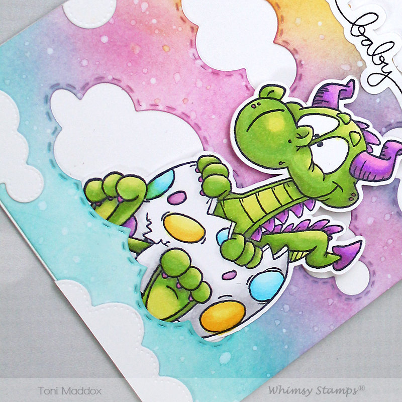 Frankie Helps Craft: Whimsy M1 - Baby Dragon