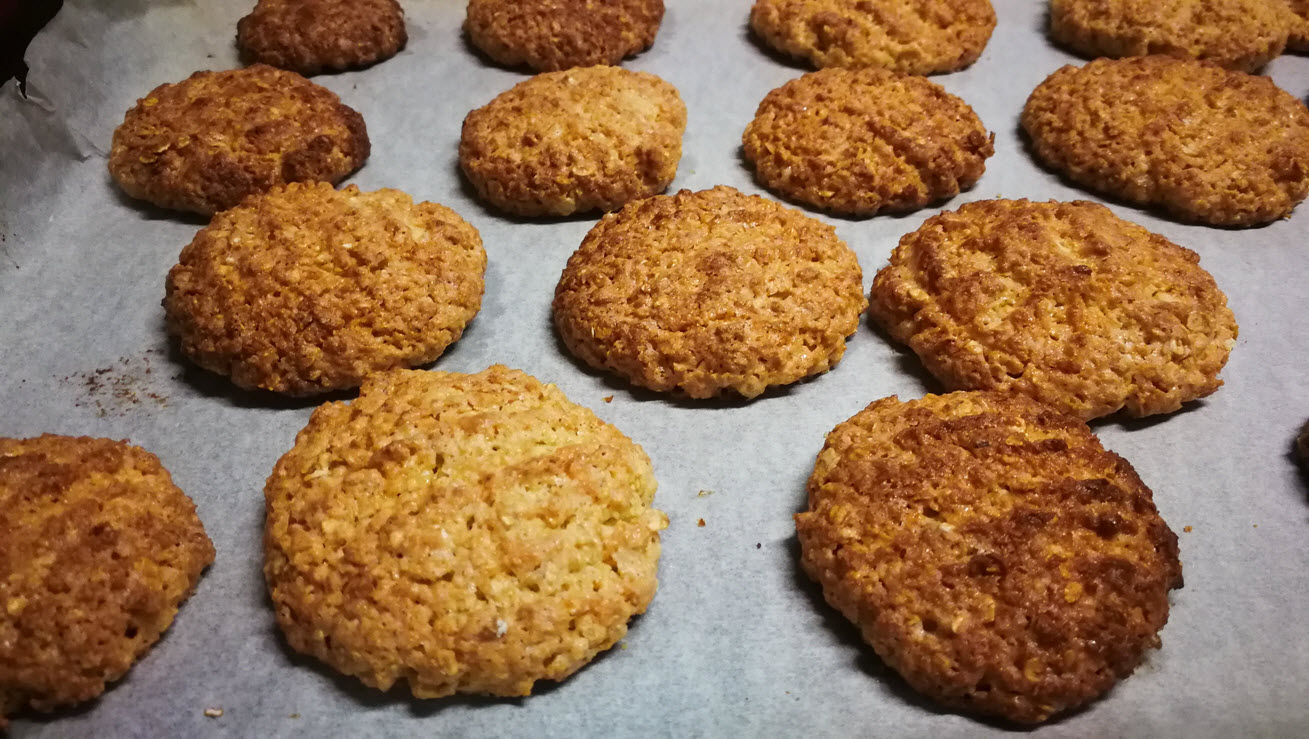 Bolachas de coco - O cantinho da Isabel