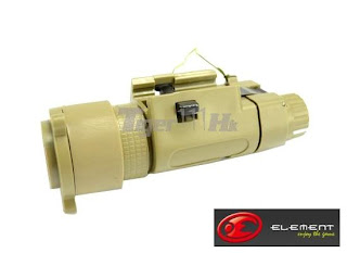 Airsoft Tiger111hk: Element M3X Tactical illuminator (Long Version, TAN)