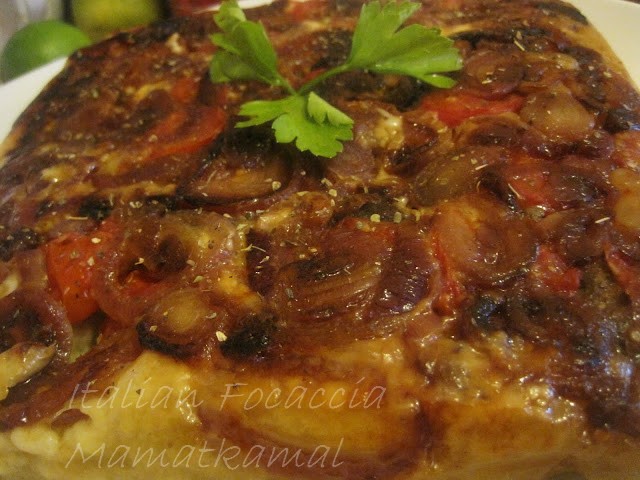 Italian Bread Focaccia/Pain d'Italie Focaccia/La festa del pane ...