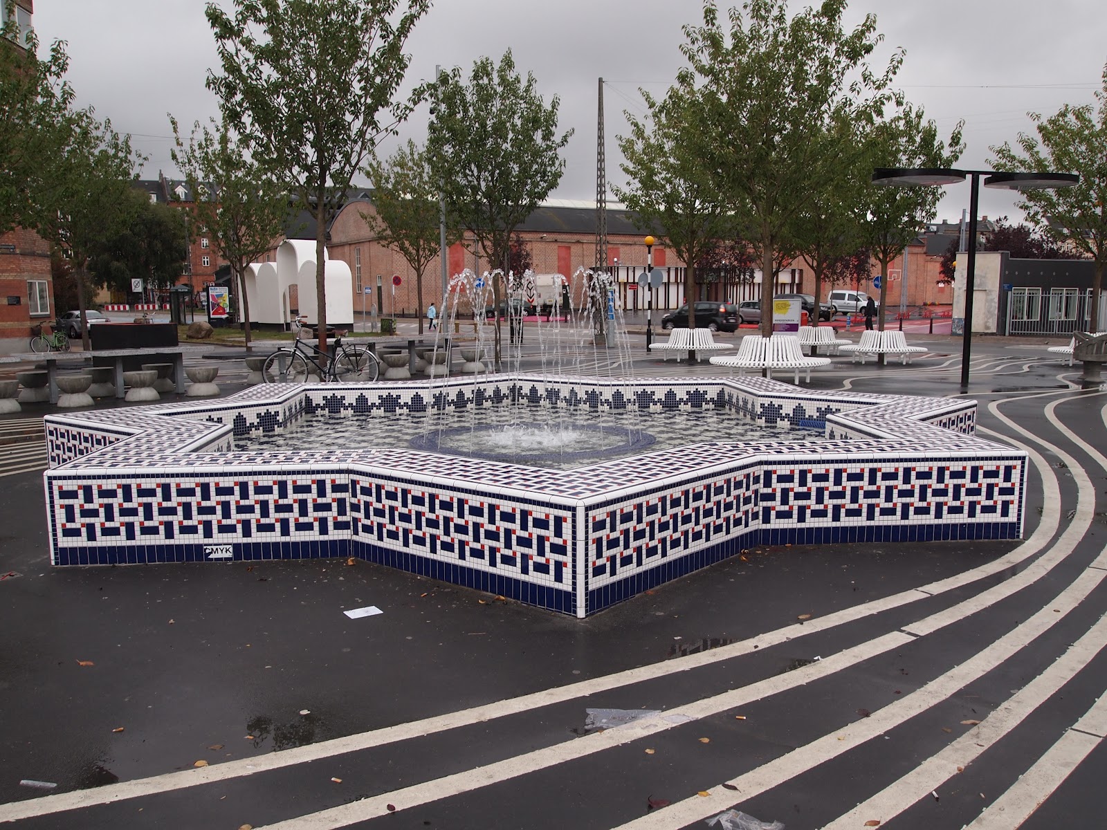 Springvand i København: Marokkansk springvand