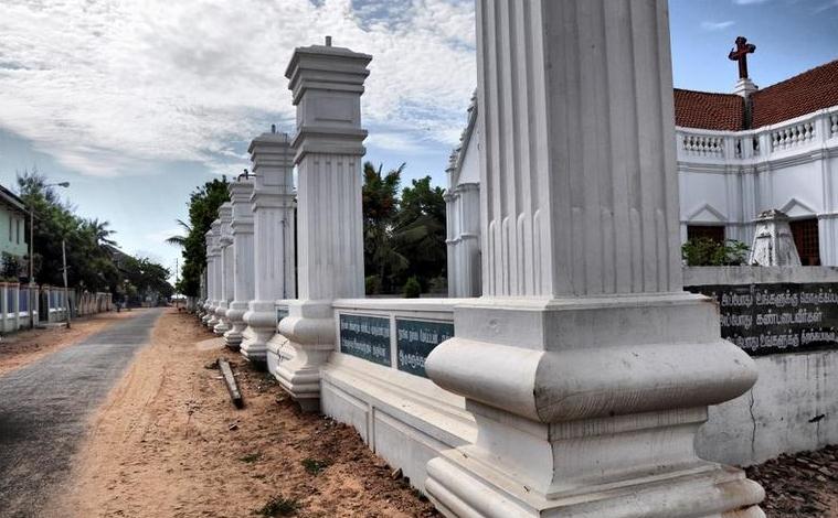Tamilnadu Tourism: New Jerusalem Church, Tharangampadi, Nagapattinam