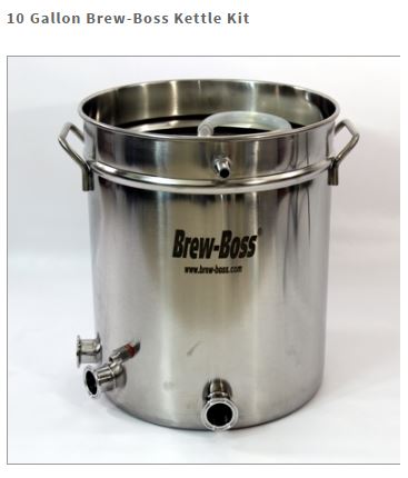 Brew-Boss Electric Home Brewing: Brew Boss - Brew Kettles, Stainless ...