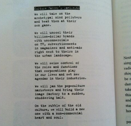 Visual Pollution : Culture Jam - Kalle Lasn