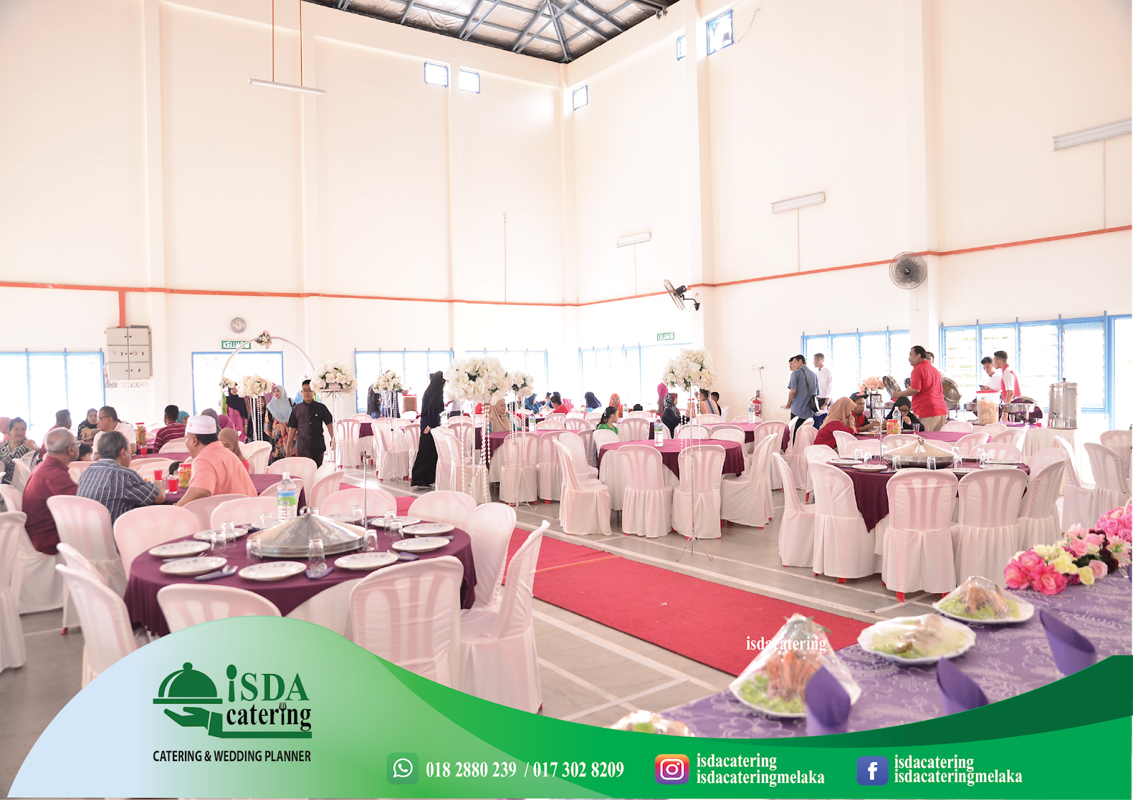 CONTOH SUSUNAN MAJLIS ISDA CATERING JIKA MENEMPAH PAKEJ LENGKAP KAMI ...