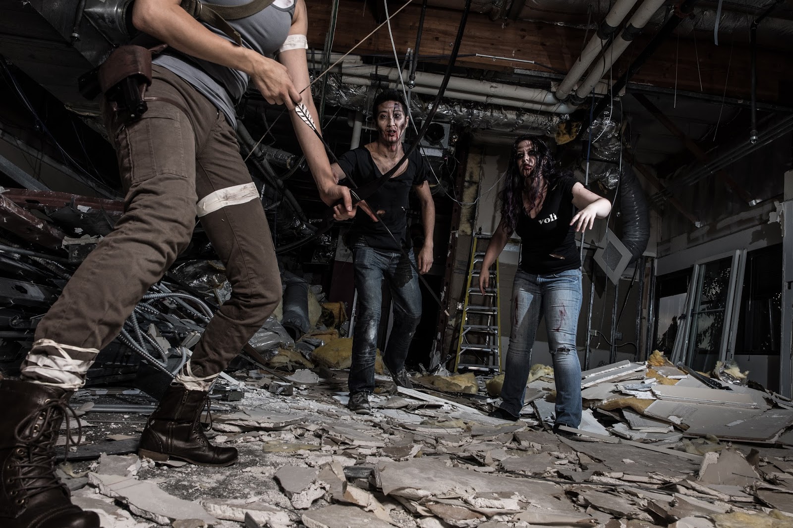 13th Floor Photography: Another We're Alive Inspired Zombie Photoshoot