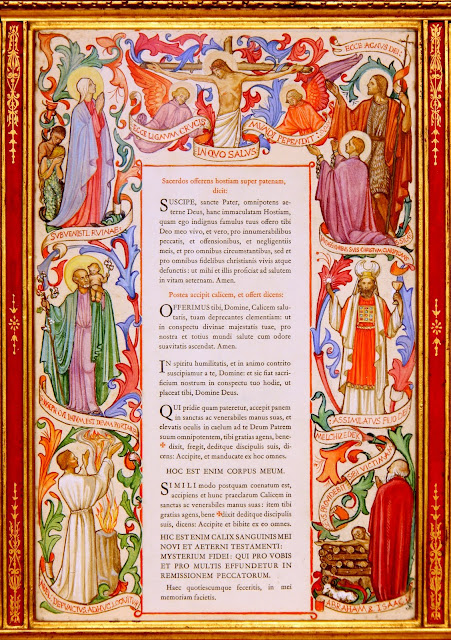 New Liturgical Movement: Hand Designed Altar Cards by Nina Somerset ...