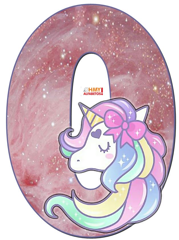 Abecedario Sueños de Unicornio. Unicorn Dreams Abc. | Abecedario ...