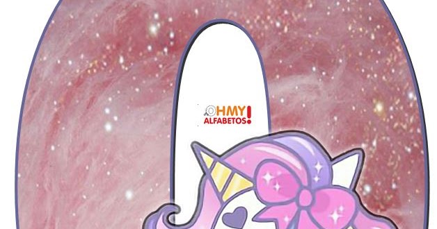 Abecedario Sueños de Unicornio. Unicorn Dreams Abc. - Oh my Alfabetos!