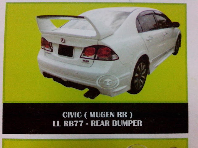 RS RACING MOTORSPORTS: CIVIC FD - MUGEN RR BODYKIT