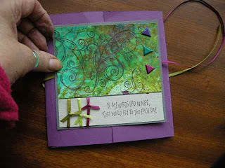 JoZart: Secret Message Card Instructions