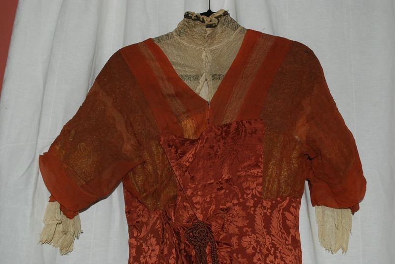 All The Pretty Dresses: Edwardian Copper Colored Dress
