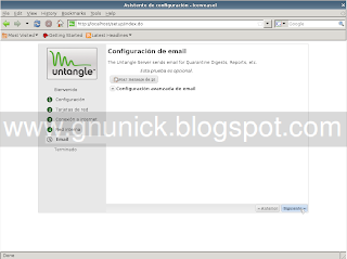 Untangle, Configurando Proxy (Web Filter Lite) y Firewall | gnunick