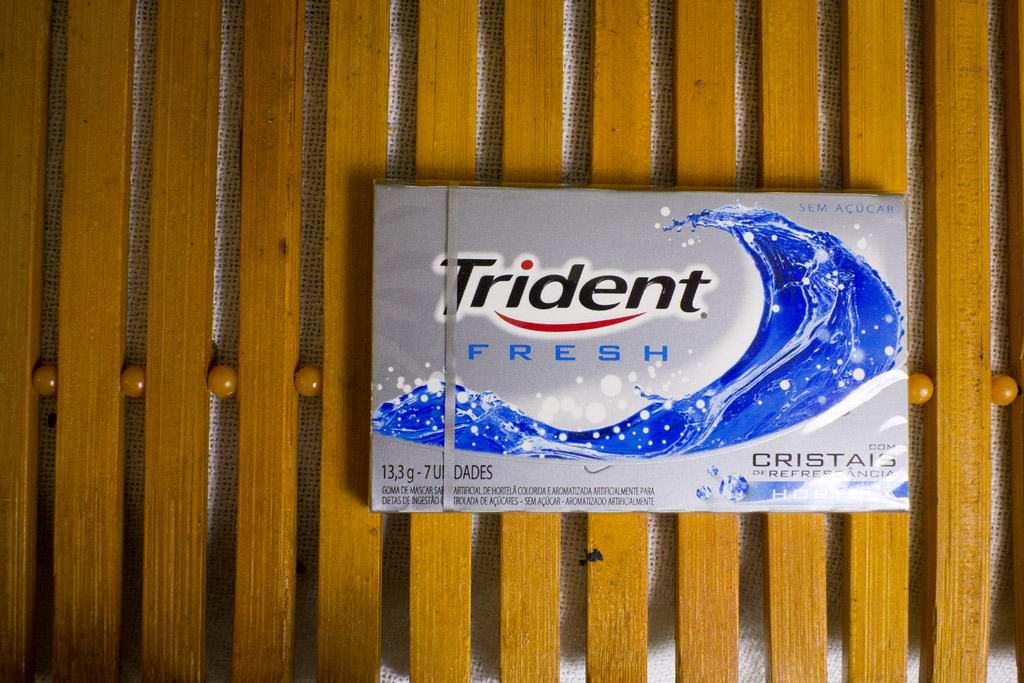 chocolate e outros doces: Trident Fresh Cristais Refrescantes - sabor ...