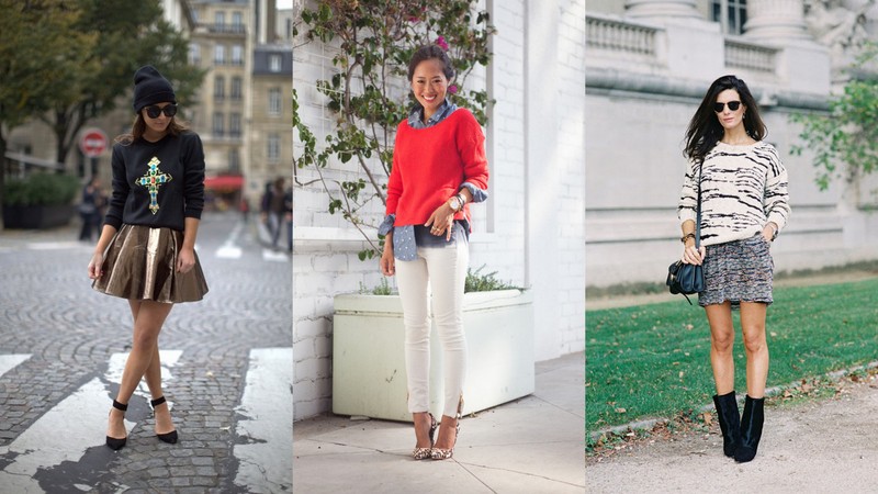 Street Style: Sweaters - Así es la Moda