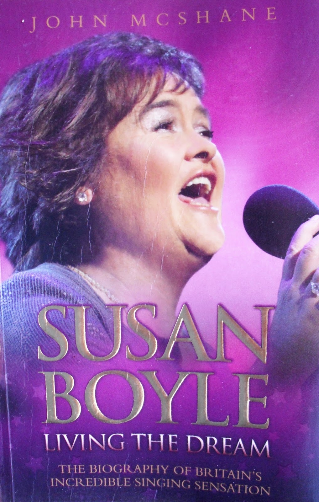 Love my life: Susan Boyle by John McShane. Book review.