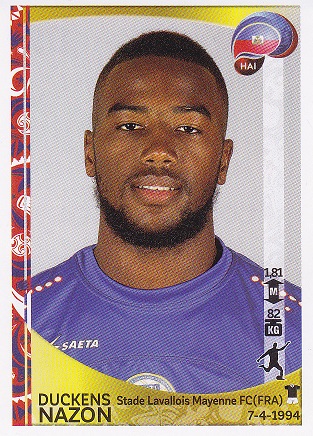 Checklist Visual Colección Copa América Centenario 2016 panini Haití ...