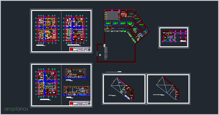 Discoteca Con Sauna Arqplanos Recursos Autocad De Arquitectura