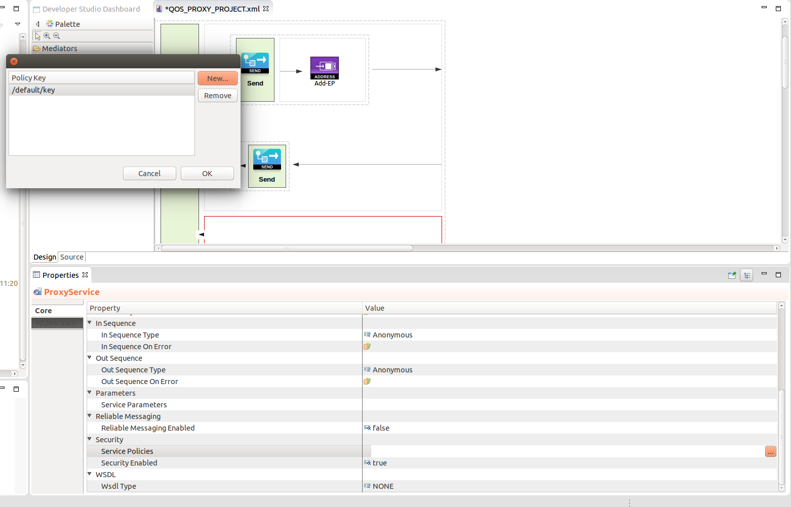 Jason De Silva's Blog: How to apply security (QOS) to a proxy in WSO2 ...
